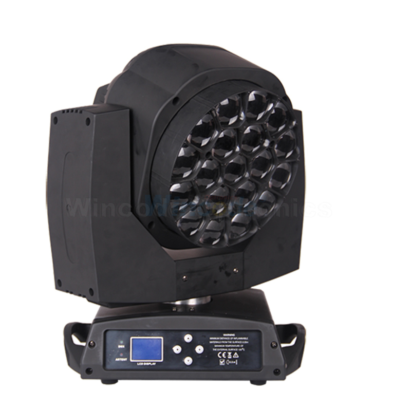 B-Eye K10 19×15W LED Zoom Moving Head Wash Light from China ...