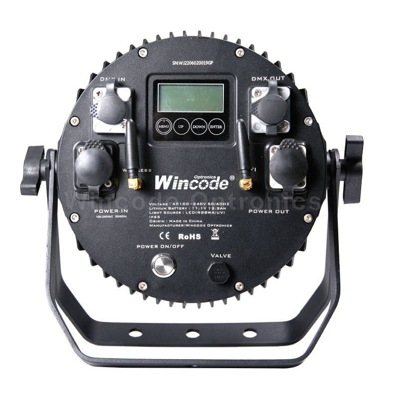 12×15W IP65 Outdoor Battery Wireless LED Wedding Uplights For Amazon ...