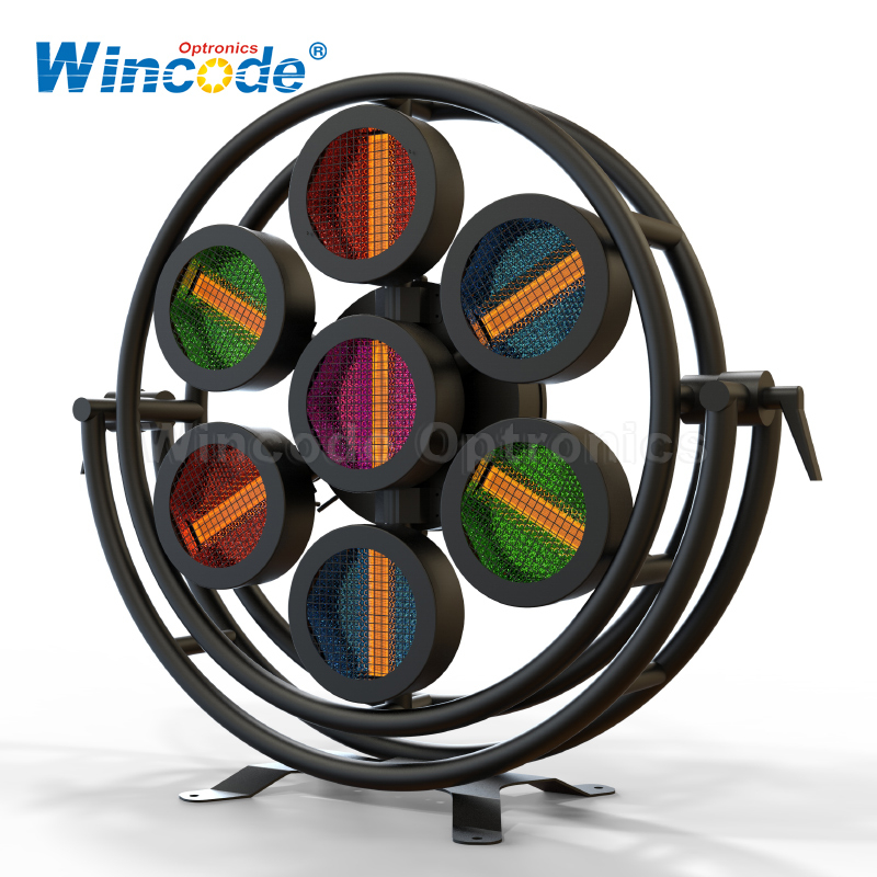 7×60W LED RGB Retro Strobe Light from China manufacturer - Wincode ...